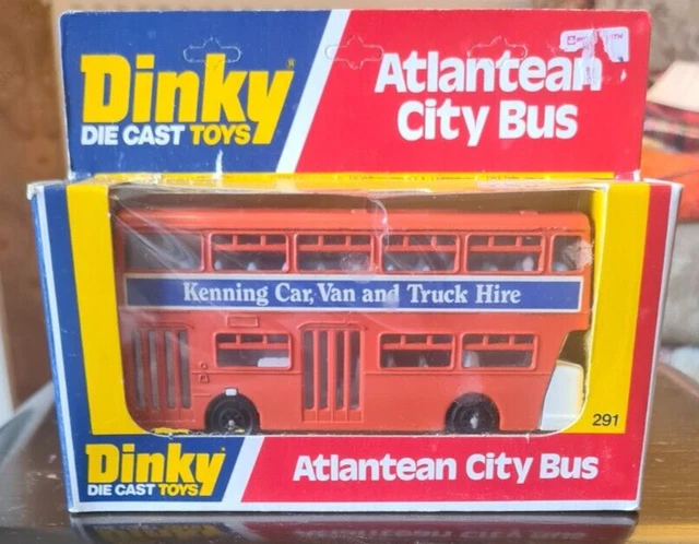 DINKY DIE CAST toy. Leyland Atlantean City Bus (291). Brand new in ...