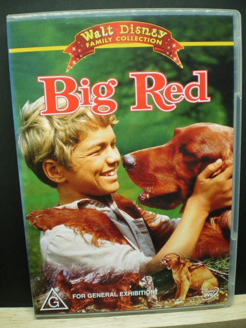 BIG RED DVD (1962 Film/Walt Disney Family Collection/Walter Pidgeon ...