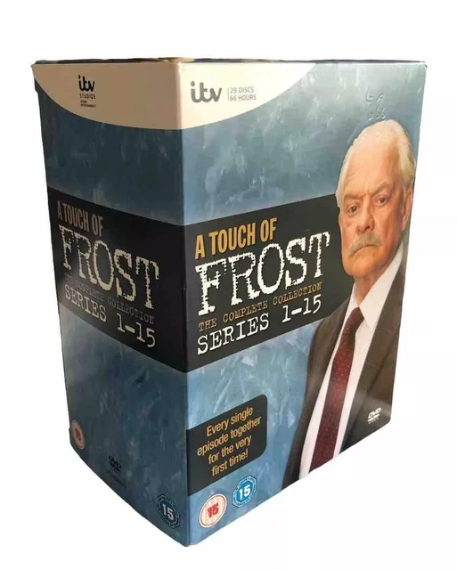 A TOUCH OF Frost Complete Series 1-15 DVD Box Set 29 Discs David Jason ...