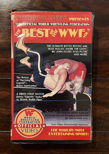 THE BEST OF The WWF Vol. 3 Volume 3 VHS Coliseum Video Hulk Hogan Andre ...