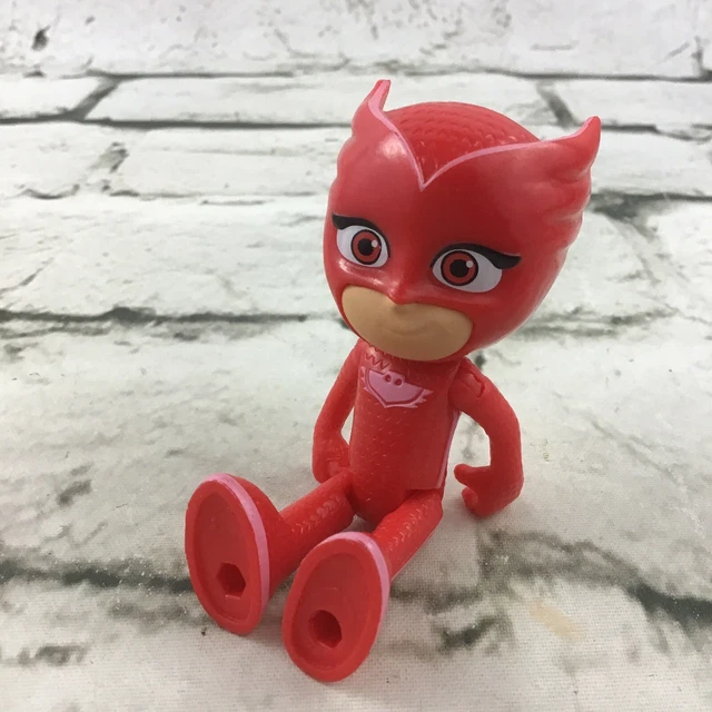 DISNEY CHANNEL PJ Masks Owlette Figure Red Mini PVC Doll Cake Topper ...