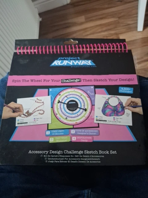 PROJECT RUNWAY Accessory Design Challenge Sketch book set £3.26 ...