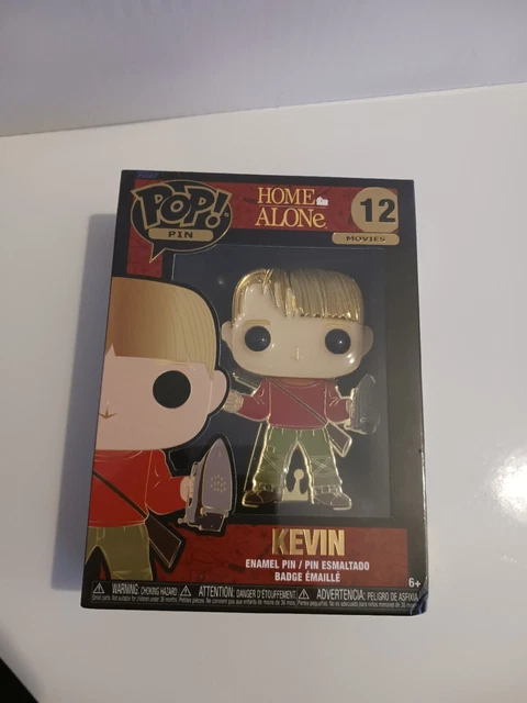 FUNKO POP PIN Filmsammlung Home Alone Kevin #12 Emaille Pin werkseitig ...