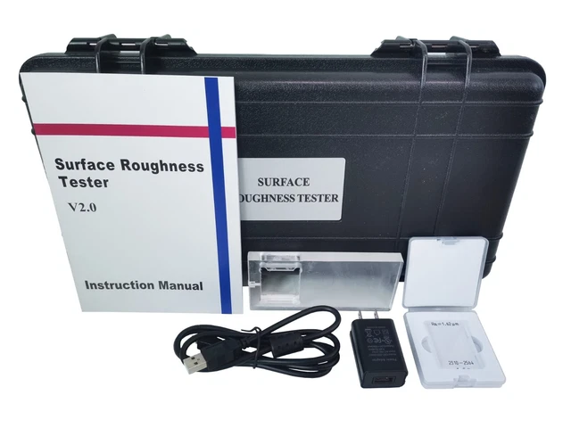 SURFACE ROUGHNESS GAUGE Meter Surface Profile Tester Profilometer Ra Rz ...