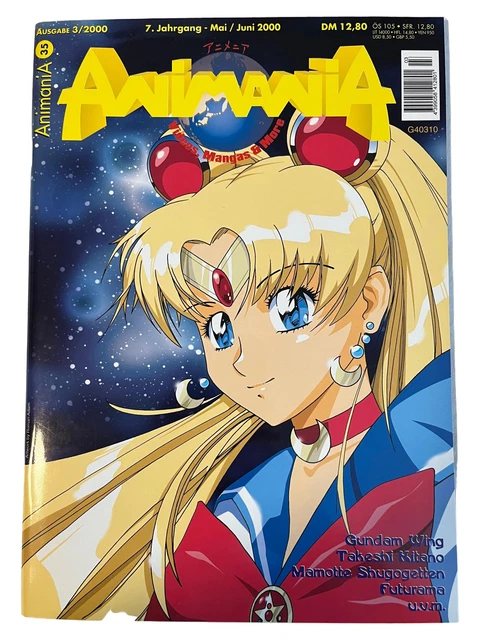 ANIMANIA 3/2000 MAI/JUNI Anime Manga Gundam Wing Futurama Zeitschrift ...