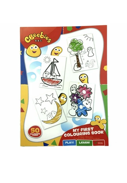 Cbeebies Colouring Pages FOR SALE! - PicClick UK