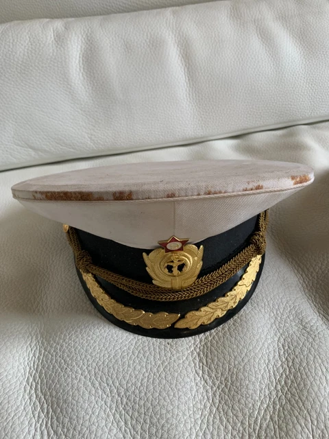 CASQUETTE MILITAIRE DE General Marine Russe Ww2 Ou Posterieur N°2 EUR 13,50 - PicClick FR