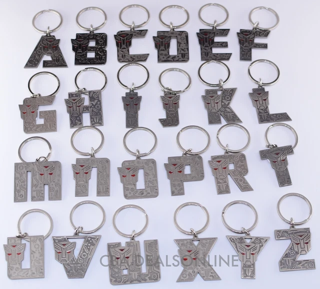 NEW UNIVERSAL STUDIOS Transformers Autobots Letter Keychain - YOU ...