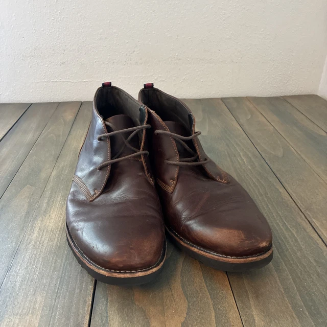 TIMBERLAND RICHDALE 2 Eye Chukka Ankle Boots Dark Brown Size US 13 (W8) £32.62 - PicClick UK