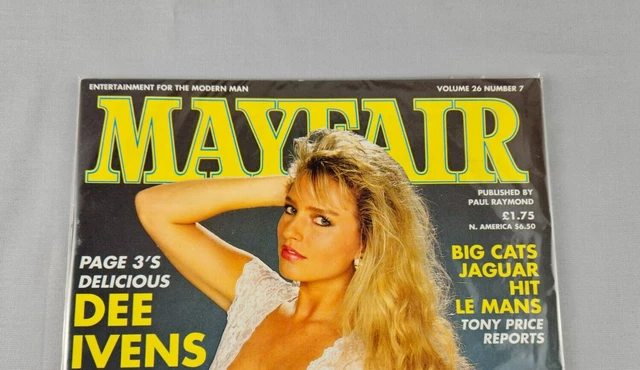 VINTAGE MAYFAIR MAGAZINE Vol. 26 No. 7 Dee Ivens (1991) $29.95 - PicClick AU