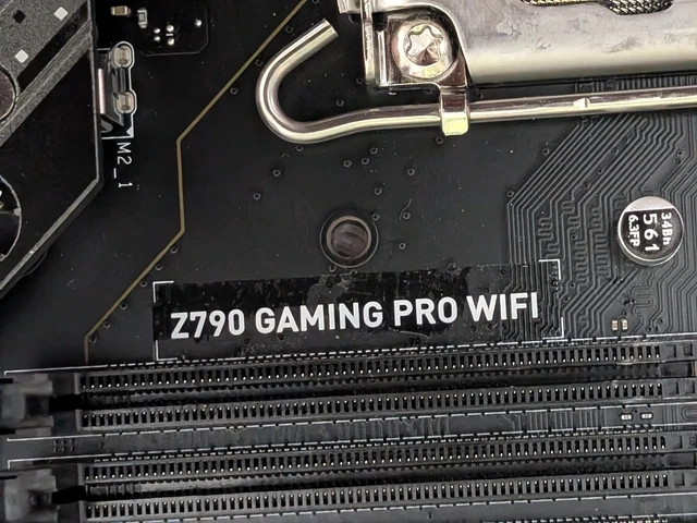 MSI Z790 GAMING PRO WIFI, ATX - Intel 13th/12th Gen pin bent bivture 7 ...