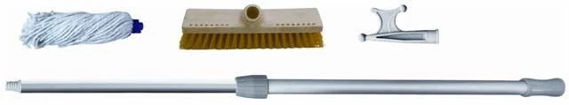 TELESCOPIC BOAT CLEANING Set Deck Brush Boat Mop Boat Hook Yacht Boat ...