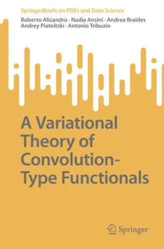 A Variational Theory Of Convolution Type Functionals Springerbriefs On