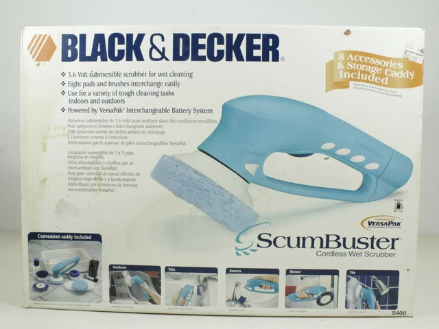 BLACK & DECKER ScumBuster S400 Cordless Wet Scrubber EUR 110,71 ...