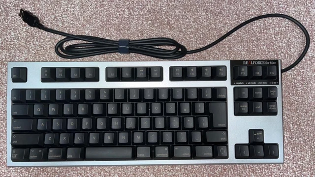TOPRE REALFORCE TKL SA for Mac / R2TLSA-JP4M-BK PFU Limited Edition JIS ...