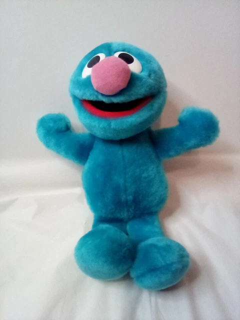 TYCO JIM HENSON Sesame Street tickle me grover Plush, tested works 1997 ...