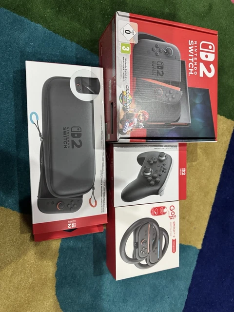 NINTENDO SWITCH 2 Mariokart World Edition Bundle - Brand New £516.70 ...