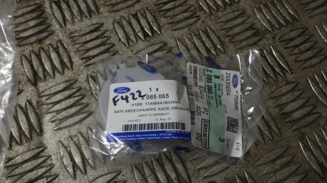 FORD FIESTA MK8; Front tow eye cover, genuine new 2085065 £20.00 ...