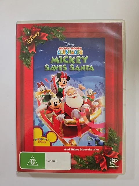 MICKEY MOUSE CLUBHOUSE-MICKEY Saves Santa and Other Mouseketales DVD ...
