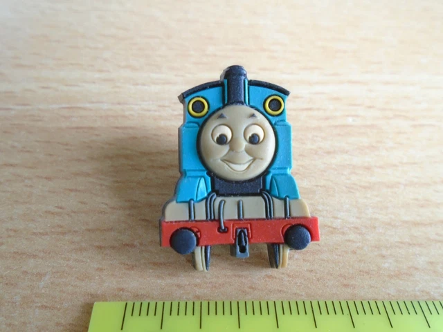 THOMAS THE TANK Engine train railway rubber pin badge (# 267) £4.80 ...