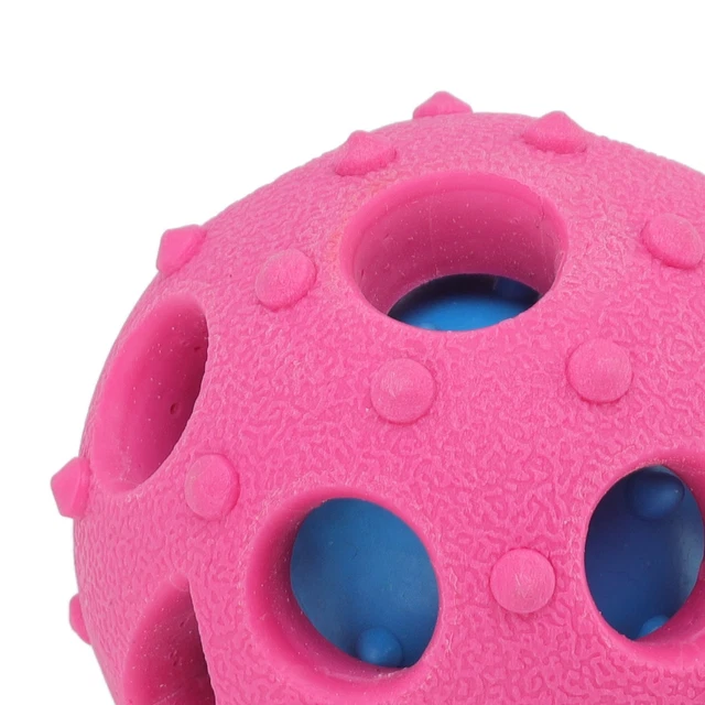 PUPPY FOOD DISPENSING Toy Promote Digestion Toxic Free Gum Massage Dog ...