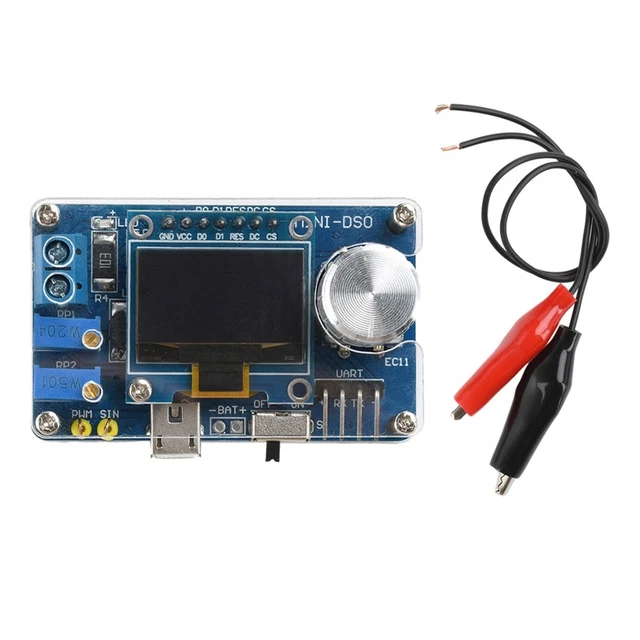 DIY DIGITAL Oscilloscope Kit STC8K8A Microcontroller Electronic ...