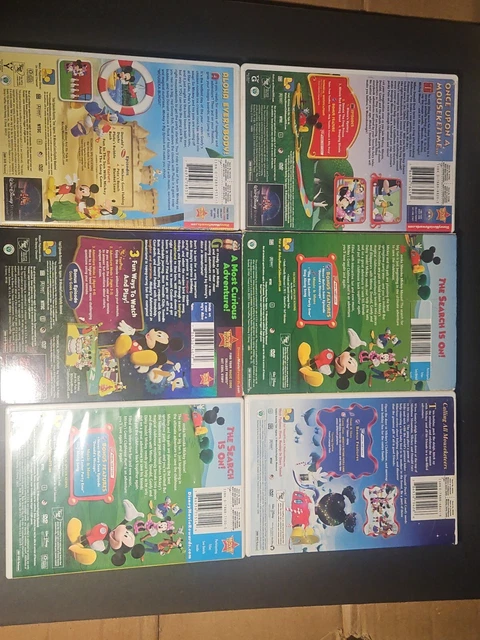 MICKEY MOUSE CLUBHOUSE dvd lot £10.26 - PicClick UK
