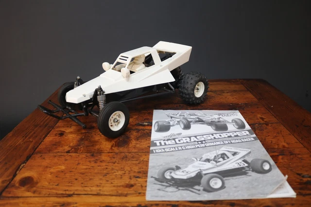 TAMIYA GRASSHOPPER 1:10 RC Buggy Shelf Queen Never Run £75.00 - PicClick UK