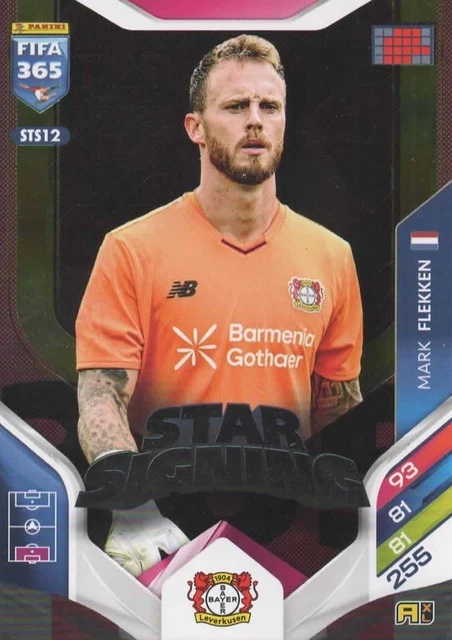 PANINI FIFA 365 2026 STS12 Star Signing Mark Flekken Bayer 04 ...