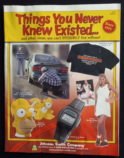 VINTAGE 2002 JOHNSON Smith Company Things You Never Knew Existed ...