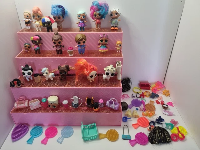 LOL SURPRISE DISPLAY Stand Playset Pop-Up Store With Dolls Pets And ...