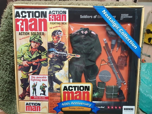 ACTION MAN 40TH Anniversary Nostalgic Collection Russian Infantry ...
