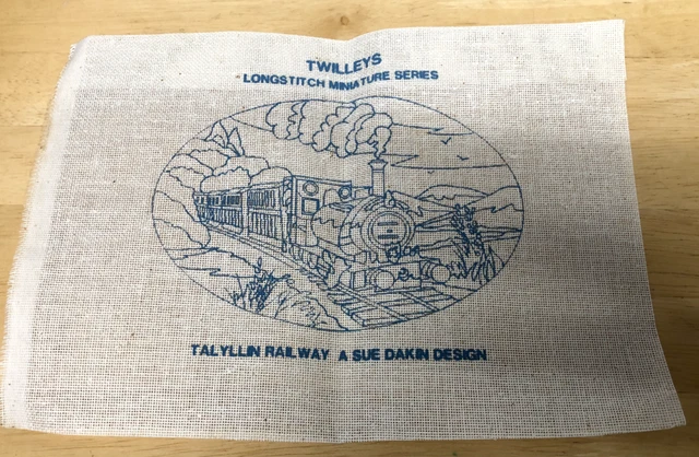 TELA FERROVIA TALYLLIN punto lungo Twilleys (design Sue Dakin) 29 cm x ...