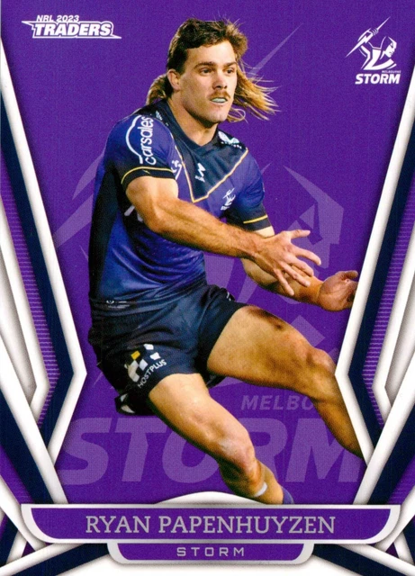 2023 MELBOURNE STORM NRL Card RYAN PAPENHUYZEN Traders $4.49 - PicClick AU