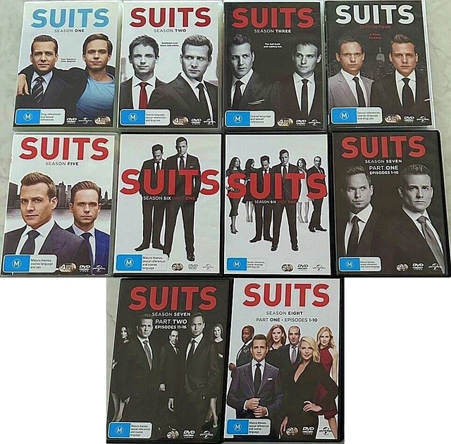 SUITS SERIES THE Complete Seasons 1-8 DVD $59.00 - PicClick AU