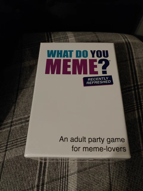 WHAT DO YOU Meme? An Adult Party Game - Recently Refreshed 2020 £17.32 ...