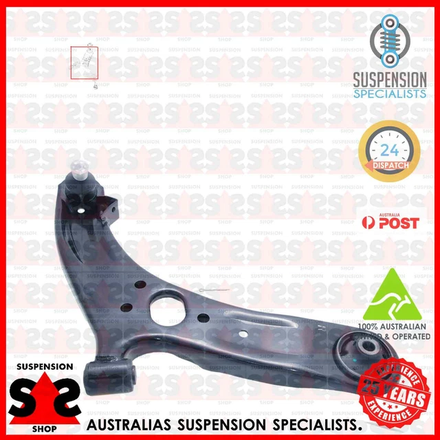 RIGHT FRONT CONTROL/TRAILING Arm, Wheel Suspension Suit HYUNDAI Accent Iv (Rb) EUR 43,13 ...