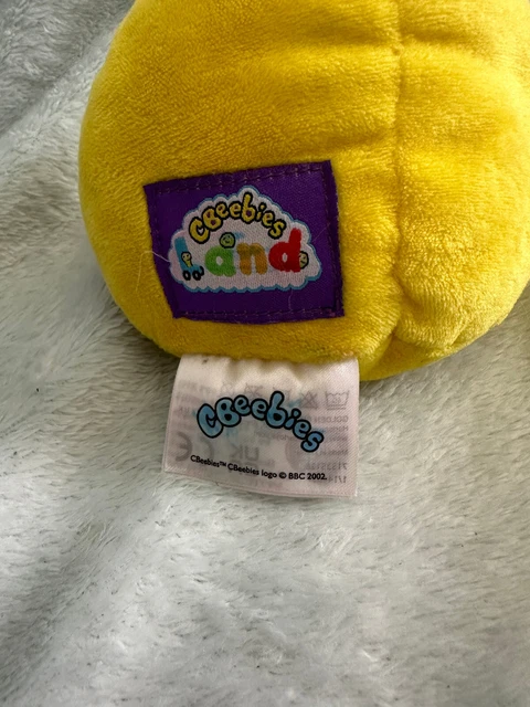 CBEEBIES LAND ALTON Towers Bugbies Bugbie yellow blob soft toy plush £ ...