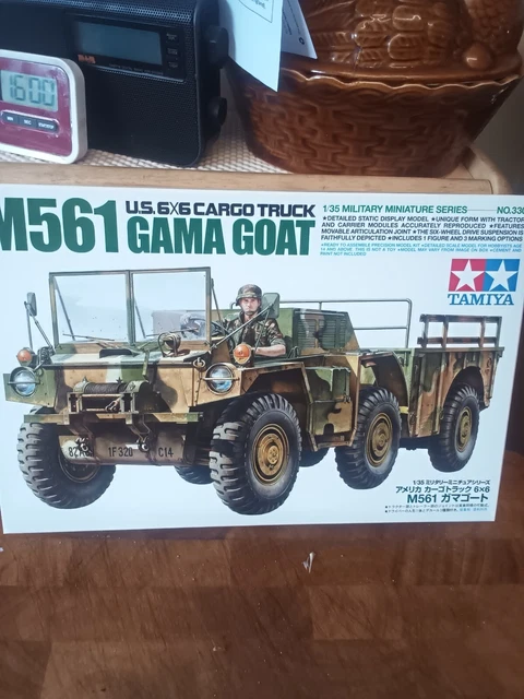 TAMIYA M561 GAMMA Goat 35330 1:35 Military Model Kit £30.00 - PicClick UK