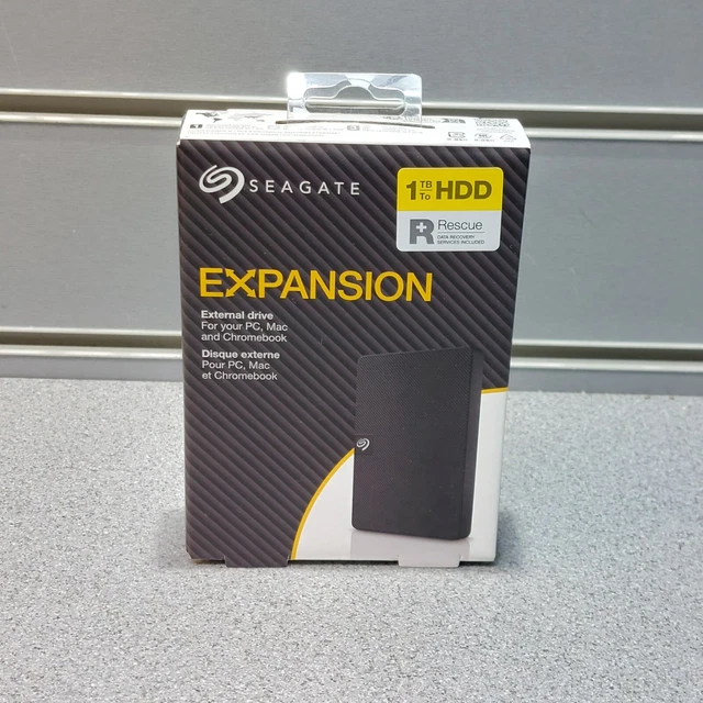 SEAGATE EXPANSION EXTERNAL Portable Hard Drive - 1TB £44.99 - PicClick UK
