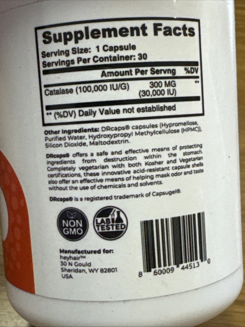 HEYHAIR GRAY ESCAPE 30 Tablets 30000iu RTP £30 £24.62 - PicClick UK