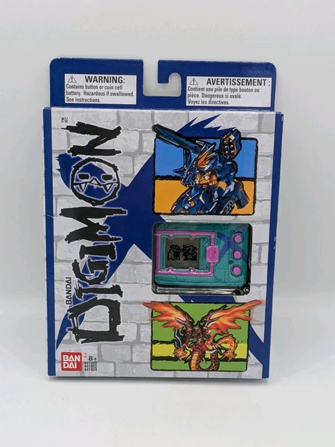 BANDAI DIGIMON X Tamagotchi Virtual Monster Pet Handheld Green Blue ...