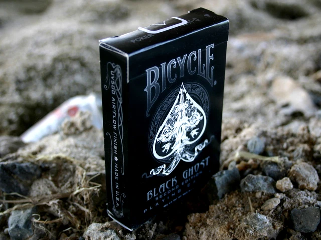 BRAINWAVE BICYCLE GHOST Trick Deck Of Playing Cards Ellusionist Magic ...