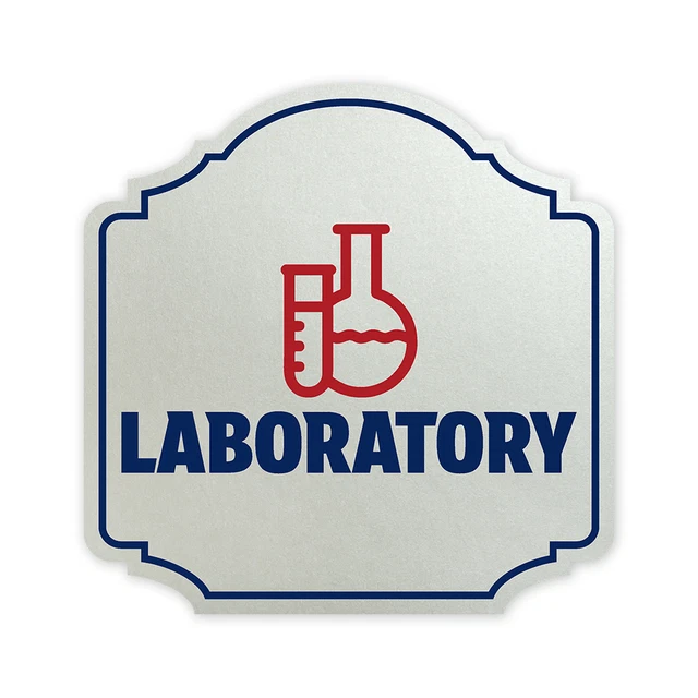 HERITAGE PLUS LABORATORY Wall or Door Sign | Science Lab Pharmaceutical ...