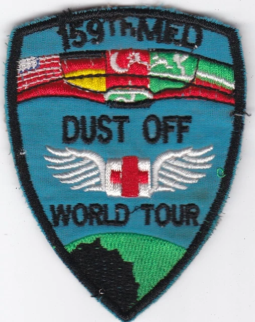 US ARMY 159TH Medical Evacuation Dustoff World Tour Patch .#6 £9.67 ...