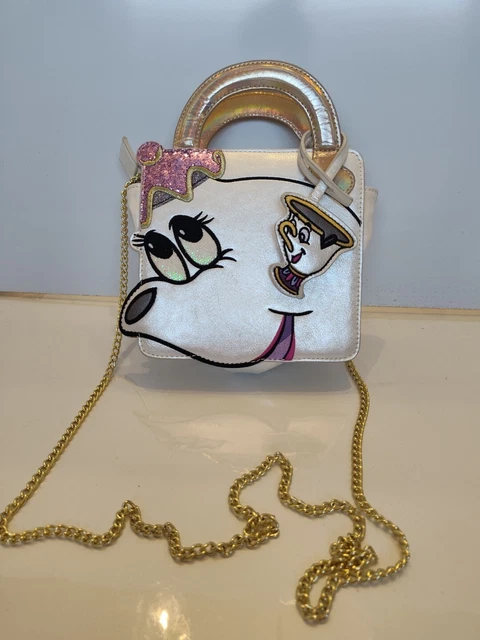 DISNEY DANIELLE NICOLE Beauty and The Beast Mrs Potts Chip Crossbody ...