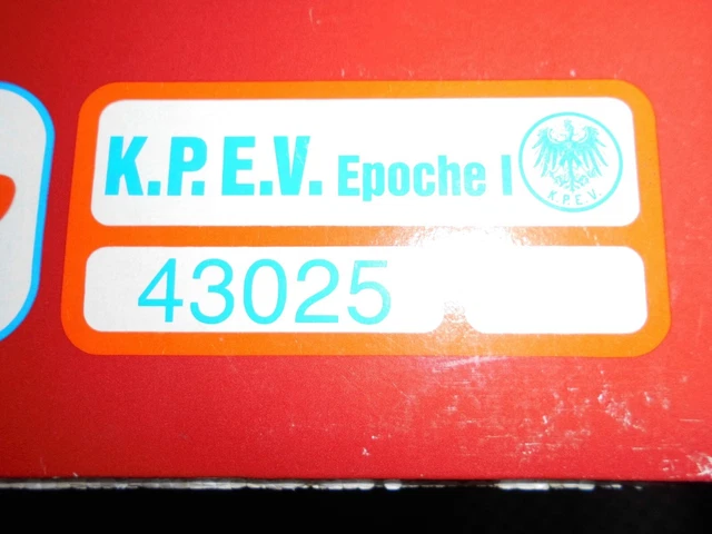 ROCO ZUGPACKUNG 43025 der KPEV aus Vitrine, alle Zurüstteile vorhanden ...