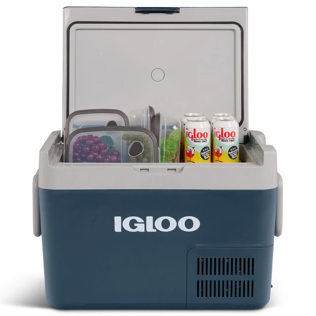 IGLOO ICF32 ELECTRIC Cool Box Thermoelectric Compressor Cooler Fridge ...