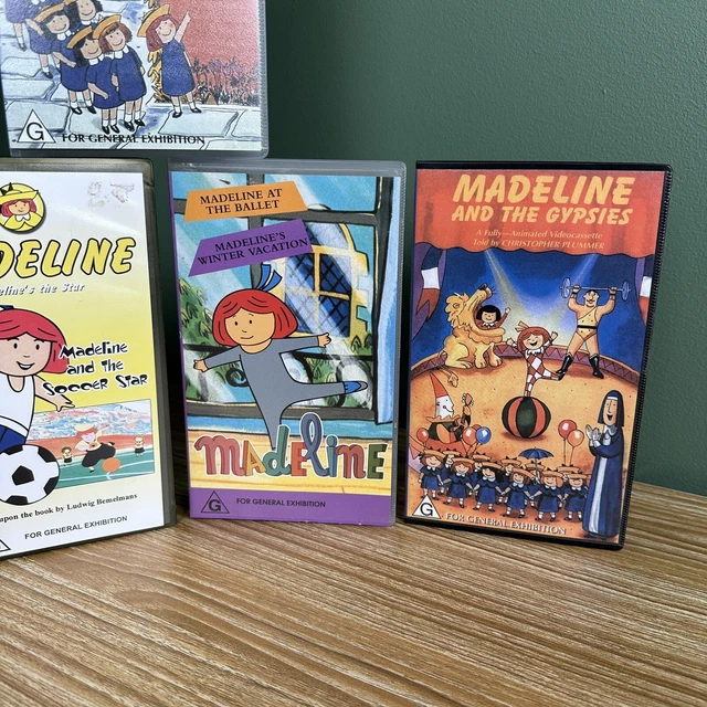 MADELINE VHS VINTAGE Ludwig Bemelmans Madeline Cartoon Madeline TV SHOW ...