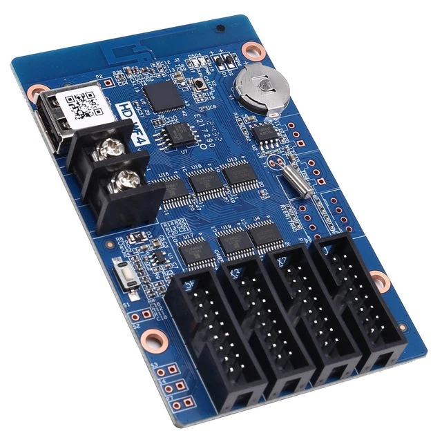 -WF4 RGB SEVEN Color Small LED Display WIFI Control Card Module ...